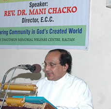 Bible Society of India elects Rev. Dr. Mani Chacko as new general ...