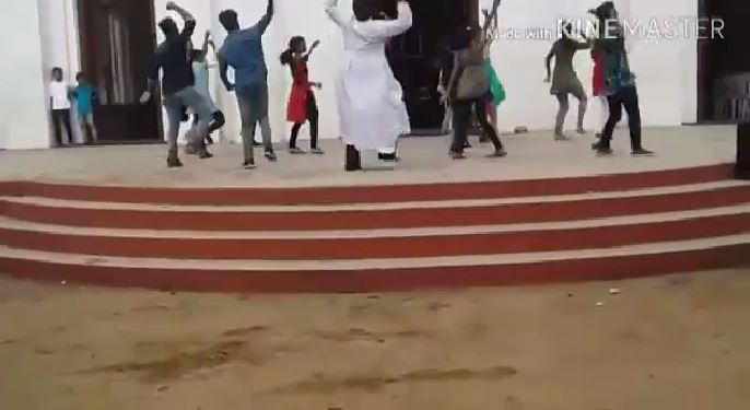 Viral clip shows priest\'s stunning dance moves in flash mob ...